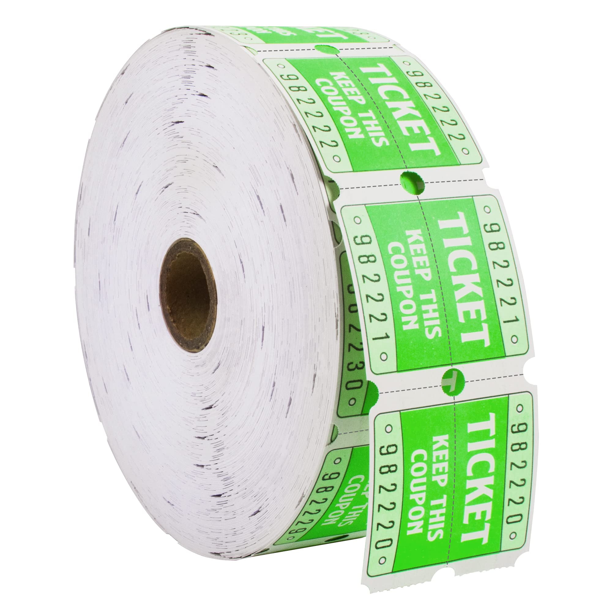 L LIKED Raffle Tickets Double Roll 2000 per roll Tickets Consecutively ...