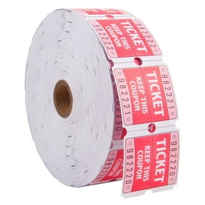 L LIKED Raffle Tickets Double Rolls 1000 per Roll 50/50 Raffle Tickets ...