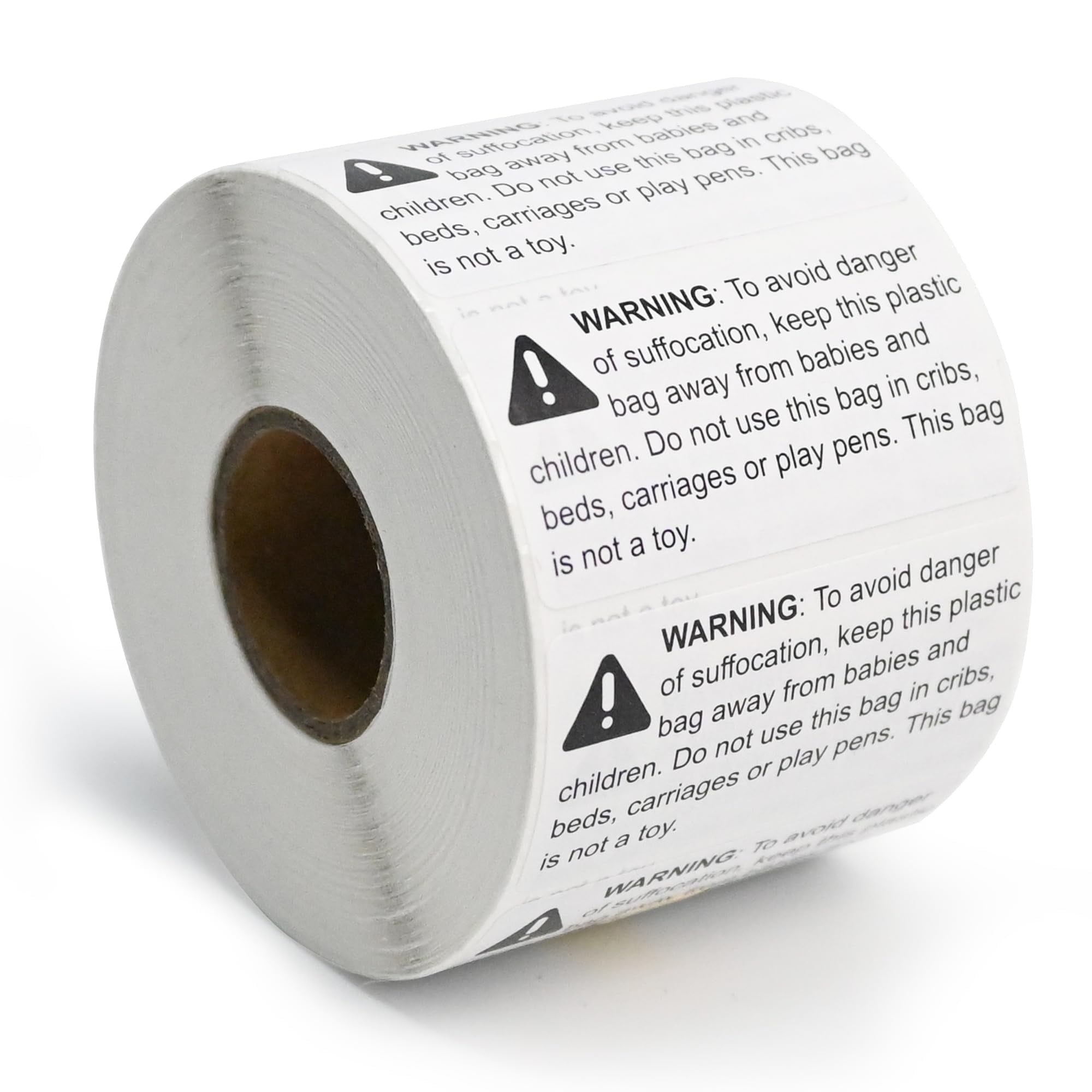 L LIKED Suffocation Warning Labels 2" x 1", 1000 Labels per Roll ...