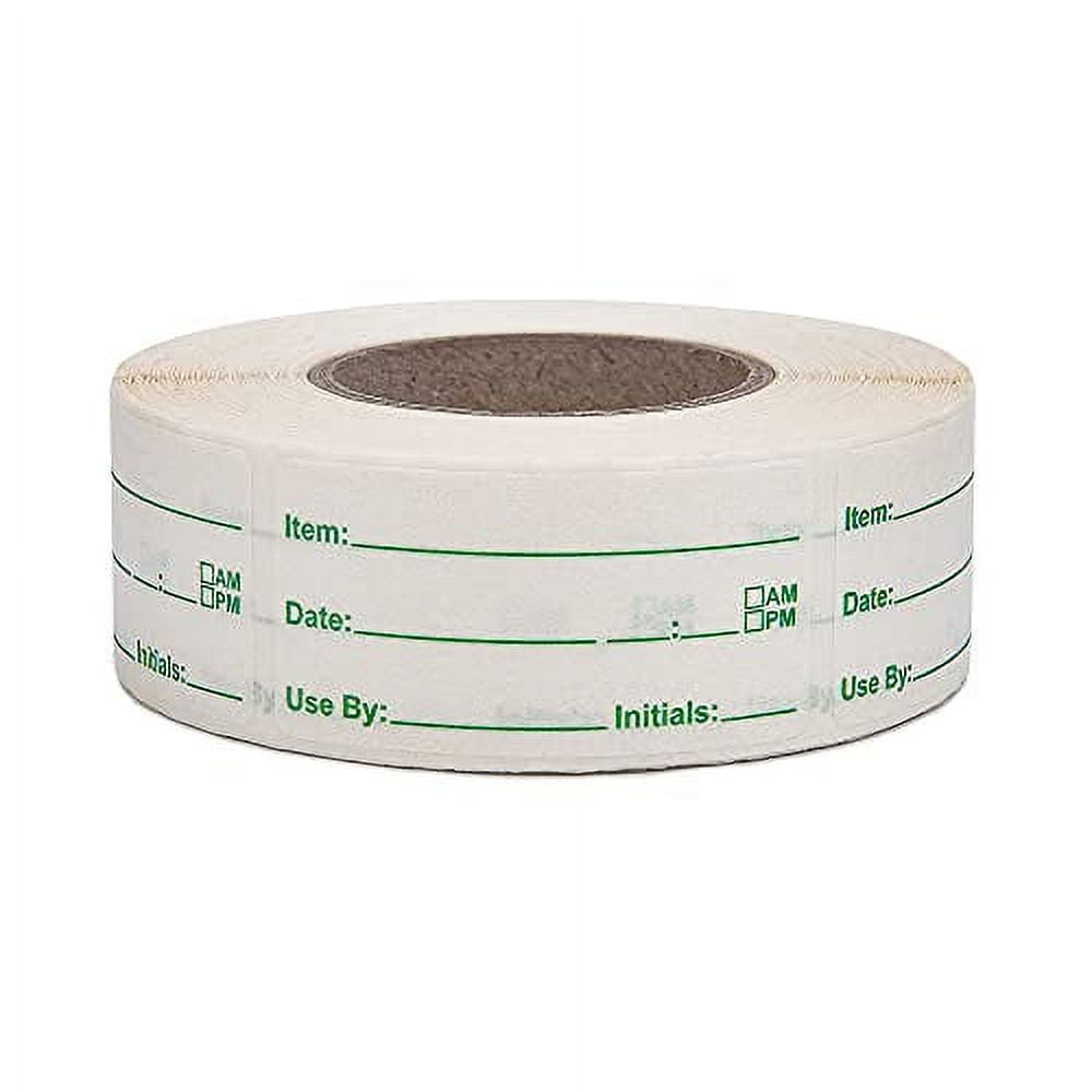 L LIKED Use by 1 x 2 Inch Dissolvable Labels for Food Rotation Prep ...