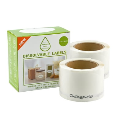 Brewing America Dissolvable Food Storage Labels for Kitchen, Freezer ...