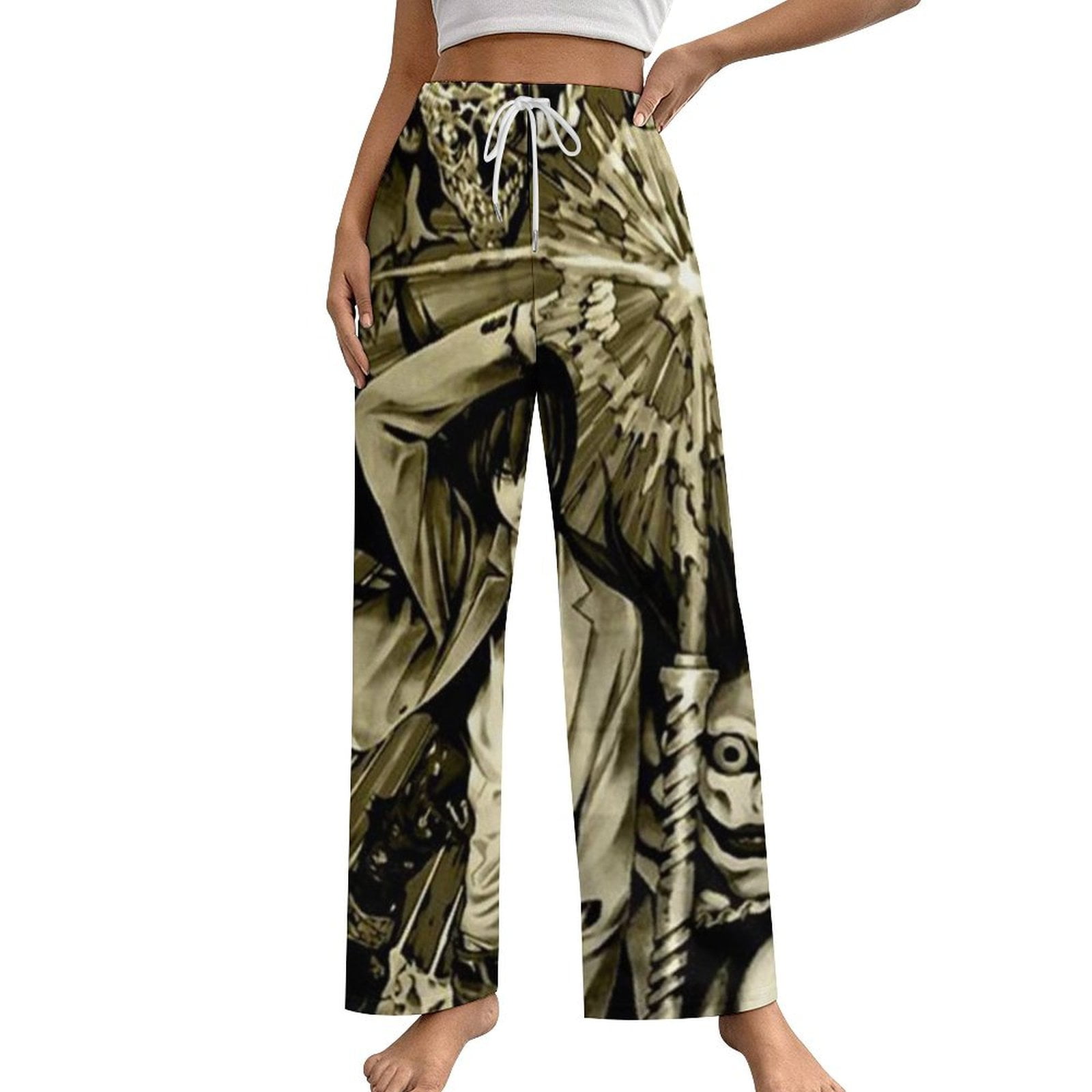L Lawliet Death Note Home Pajama Pants For Womens Comfortable Soft ...