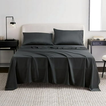 Organic Bamboo King 4 pcs Sheets Set - Extra Soft, 18 Inch Deep Pocket ...