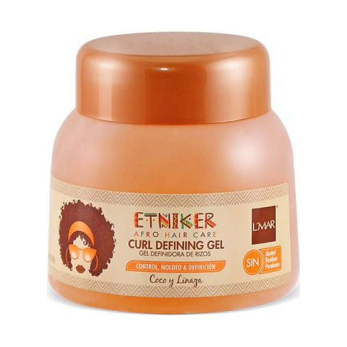 L'MAR Professional Etniker Afro Hair Care Curl Defining Hair Gel 10.1 ...