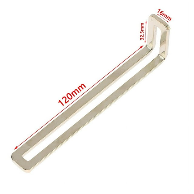 (L) Nickel-plated Corner Bracket Adjustable 90 Degree L-Shaped Corner ...