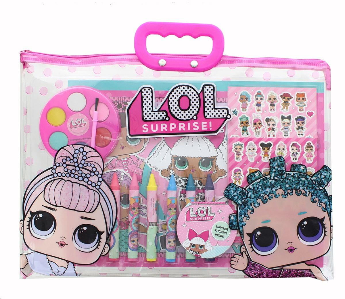 LOL Surprise Art Activity Drawing & Coloring Craft Kit with Stationery ...