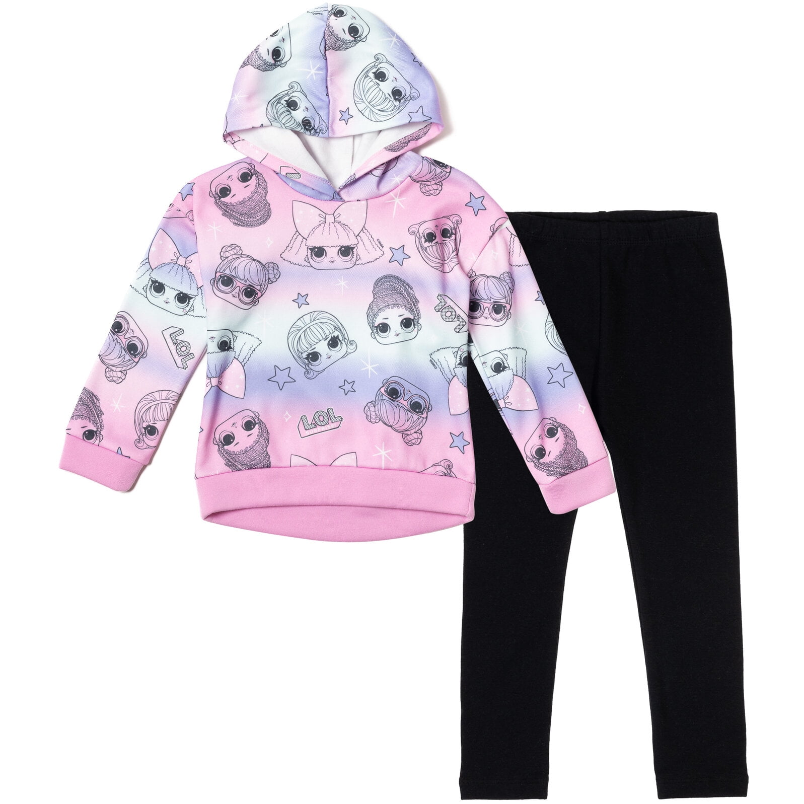 L.O.L. Surprise! Bon Bon Fierce Diva Big Girls Fleece Pullover Hoodie ...