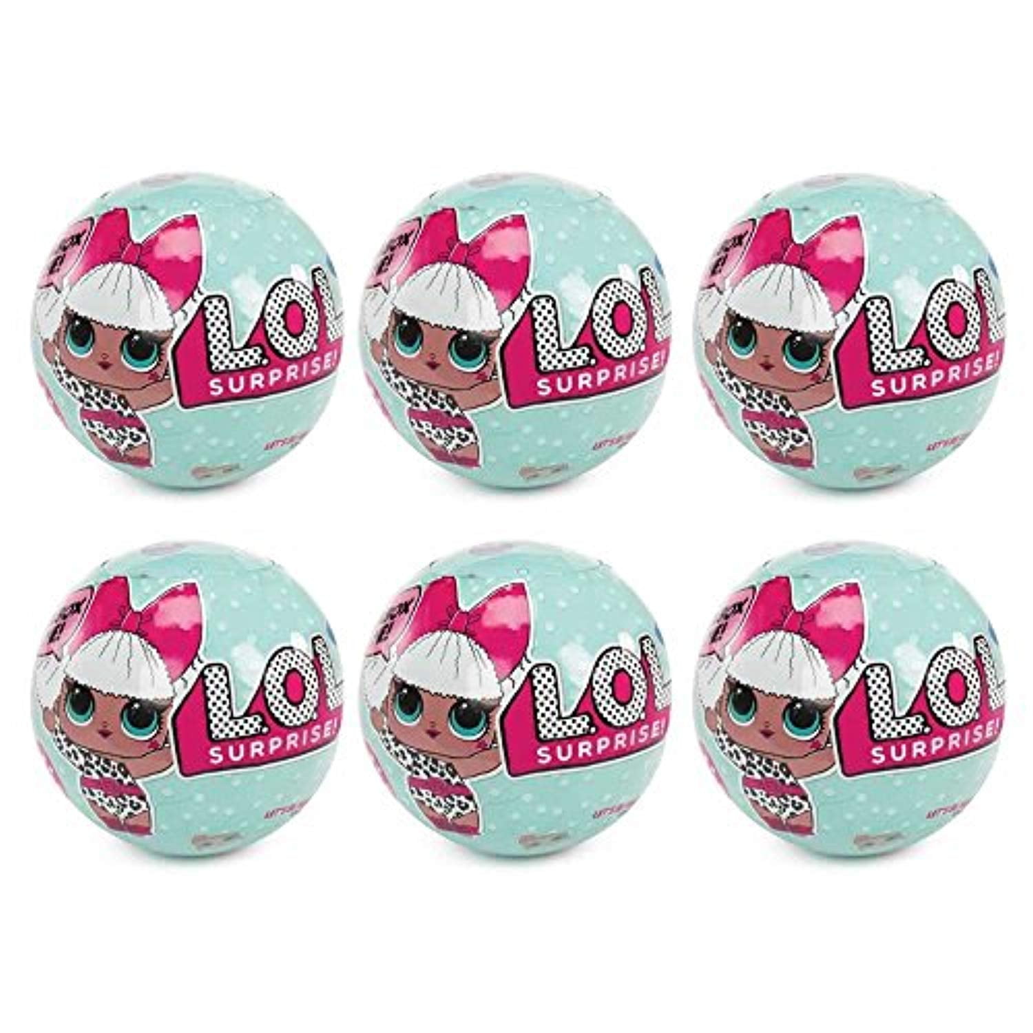 L O L Surprise Doll Series 1 6 Pack - Walmart.com