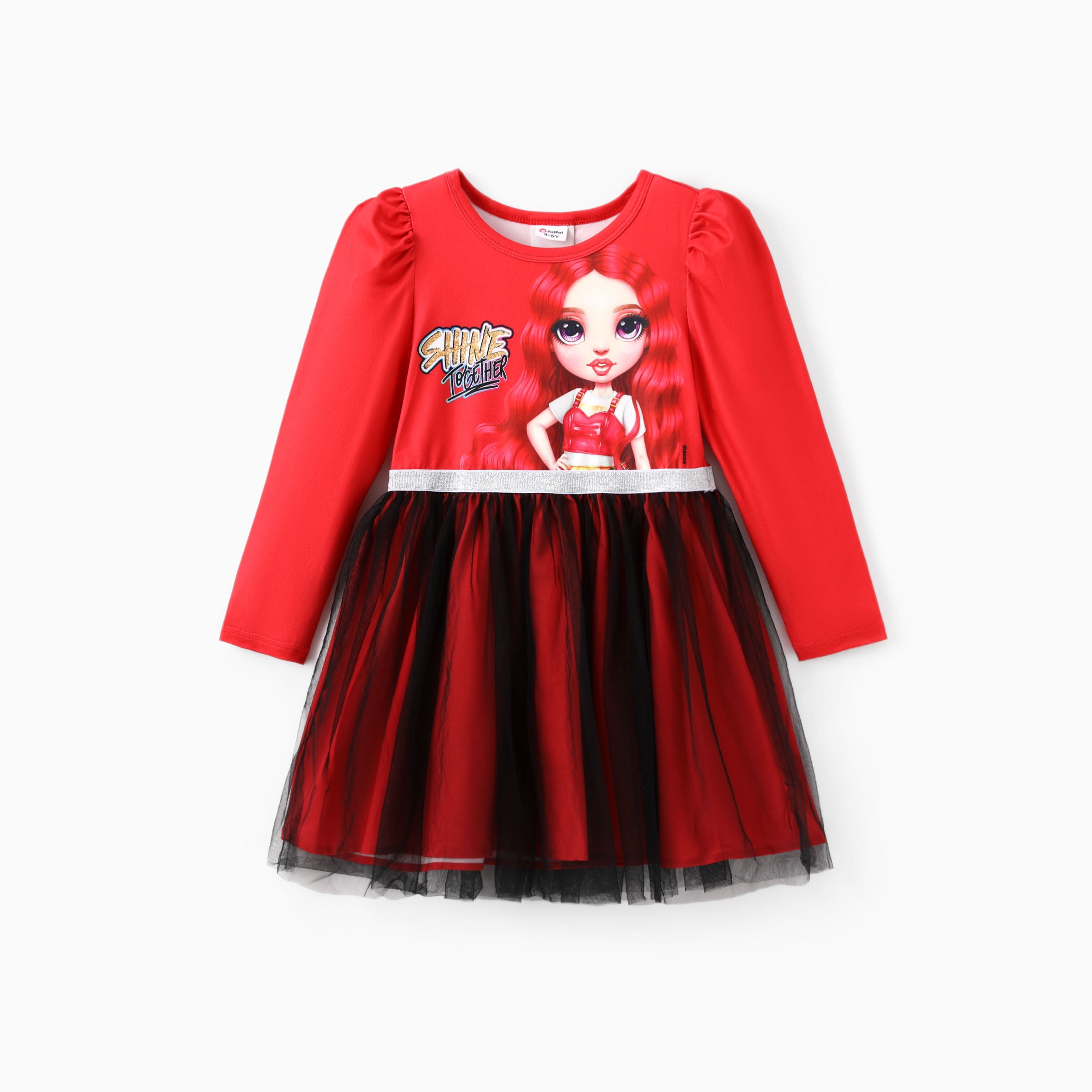 L.O.L. Surprise! Girls Dresses Rainbow High Ruby Christmas Graphic ...