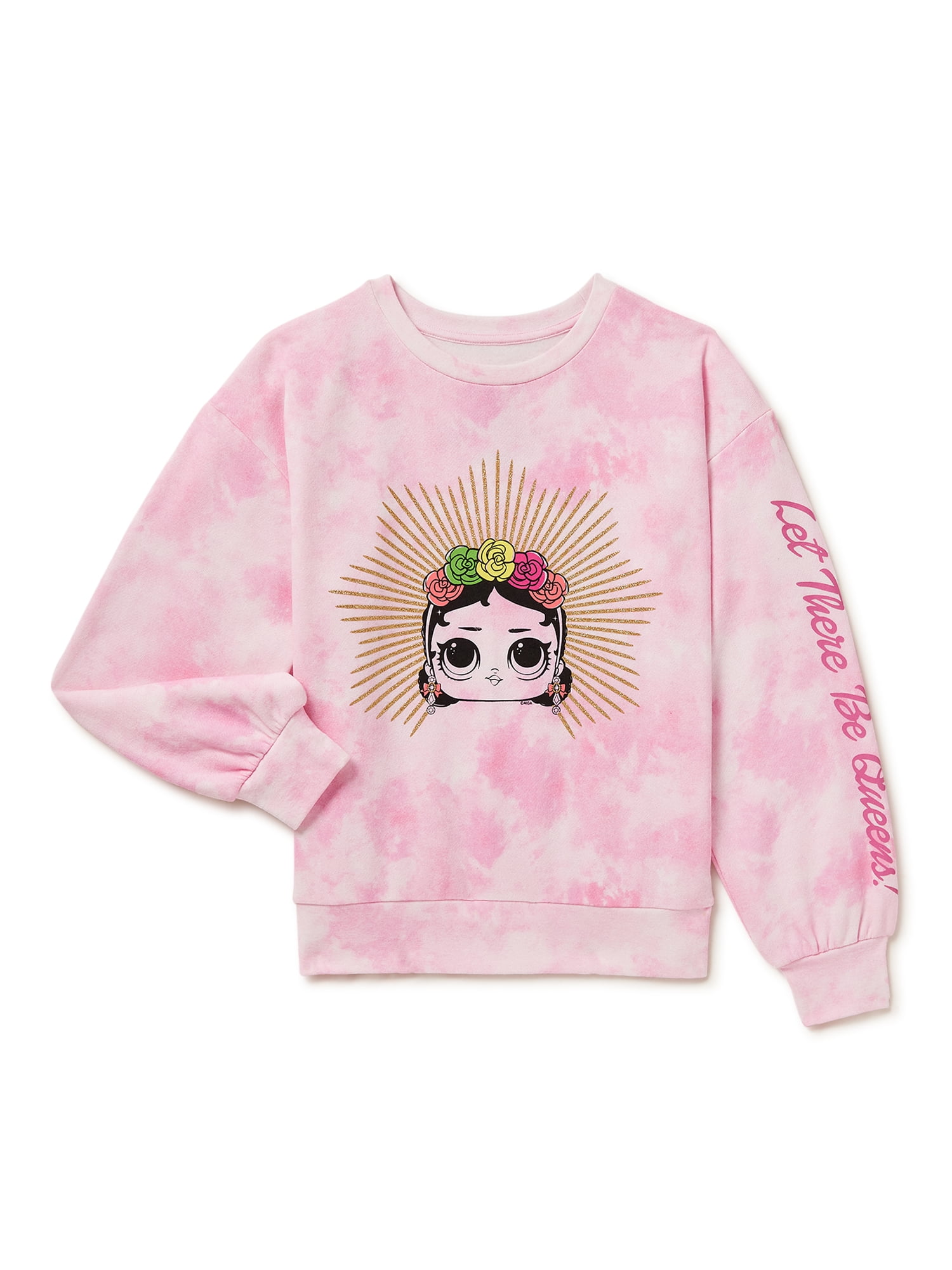 L.O.L. Surprise! Girls L.O.L. Surprise! Sweatshirt, Sizes 4-16 ...