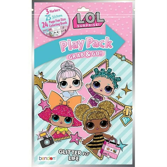 Grab And Go Coloring Packs