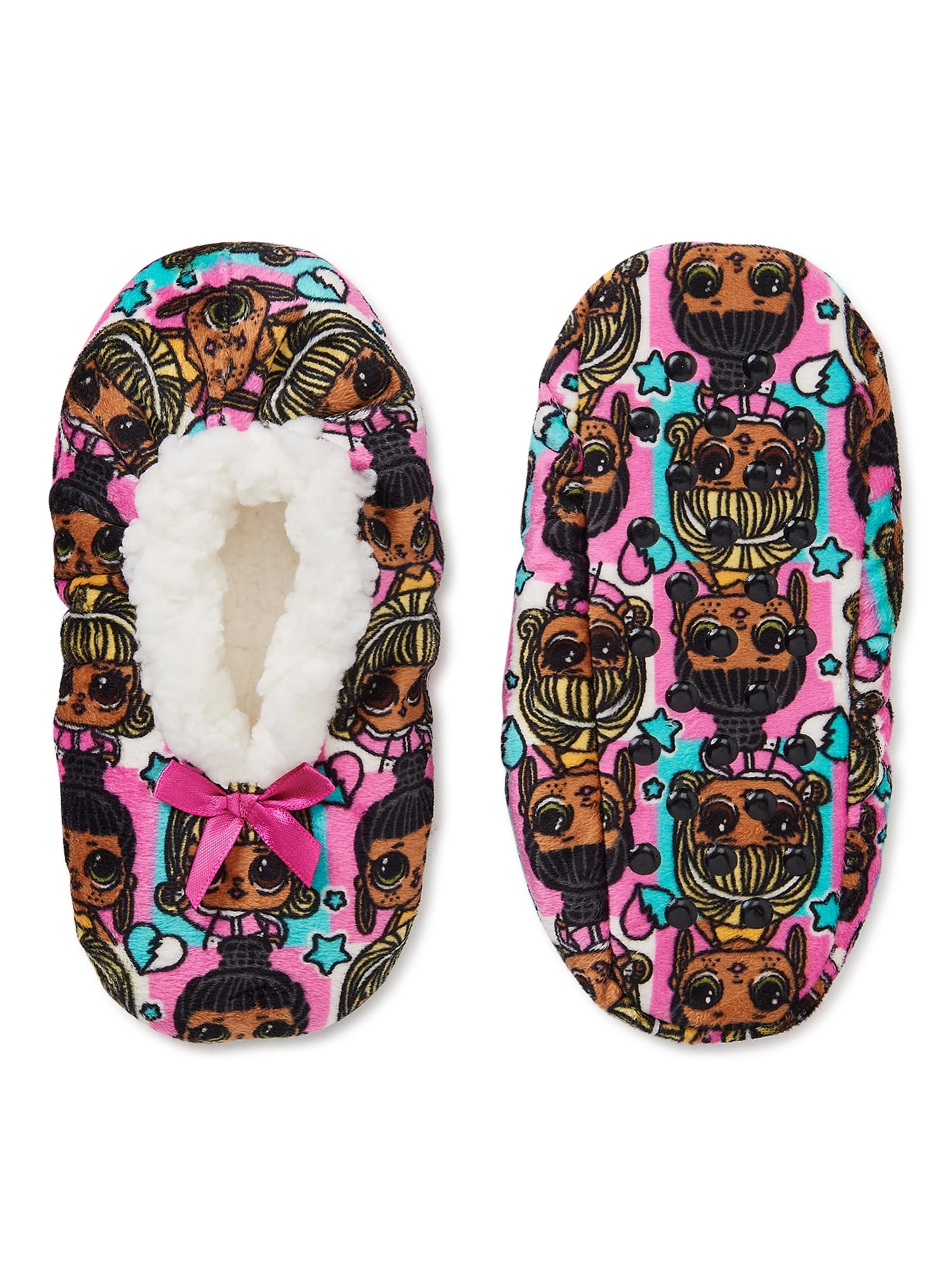 LOL Surprise Slipper Socks Girls - Walmart.com