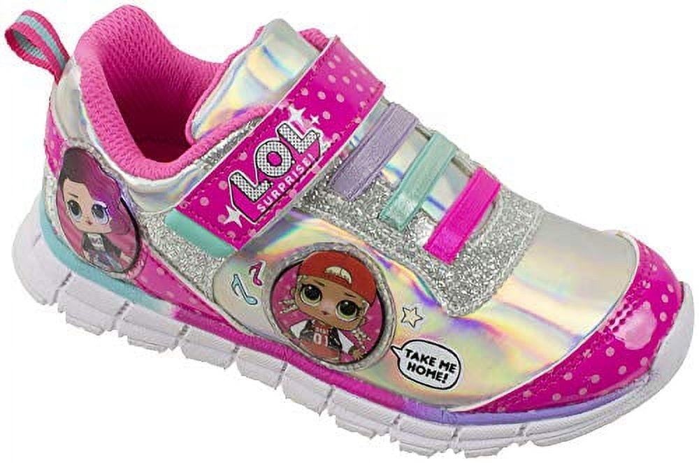 L.O.L Surprise! Girls Sneakers, Light Up Athletic Sneaker, MC Swag and ...