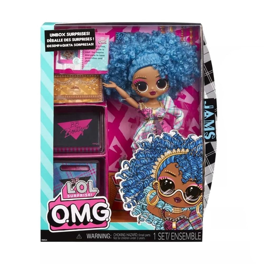 L.O.L. Surprise! LOL Surprise OMG Jams Fashion Doll with Multiple ...