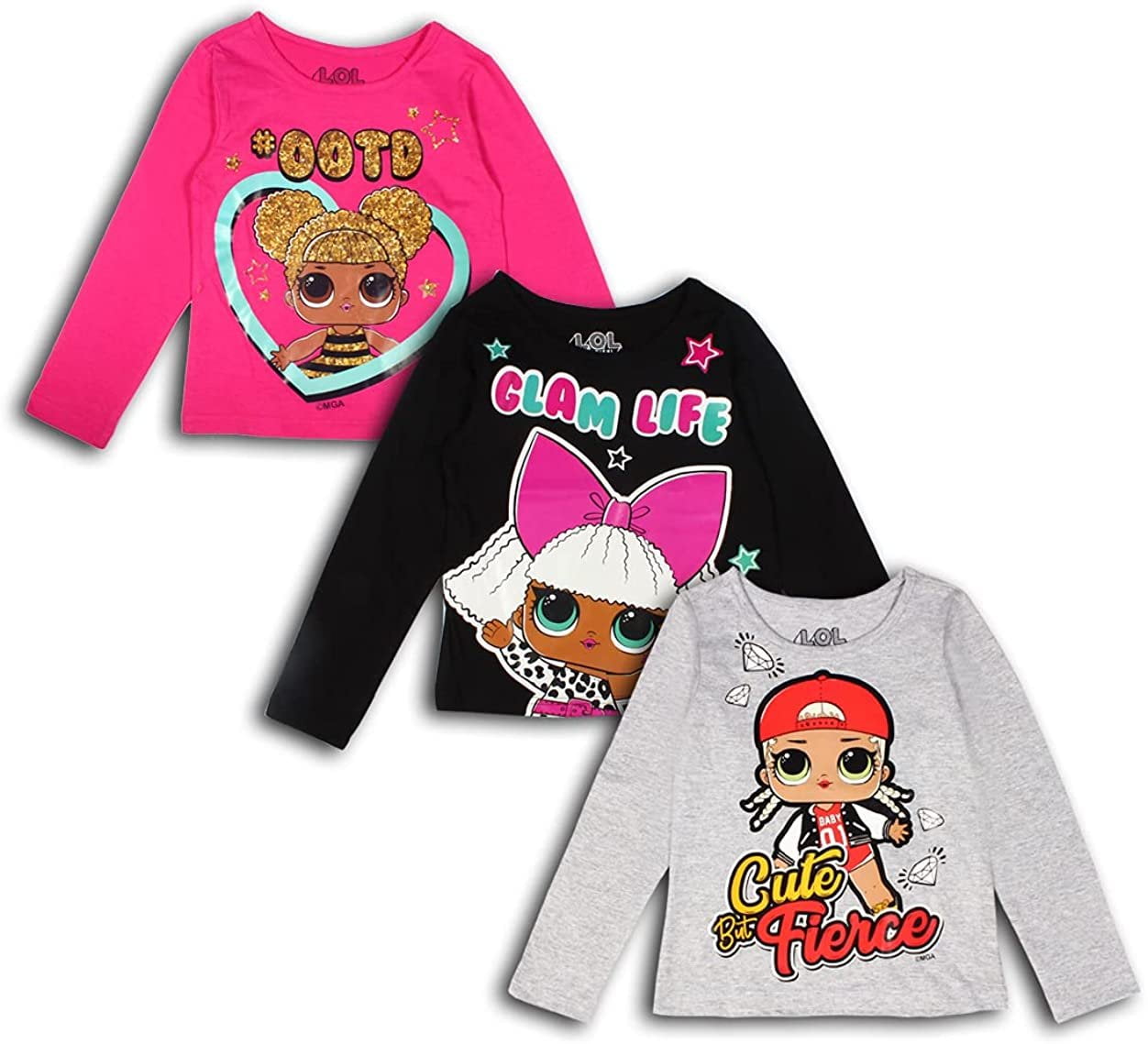 L.O.L. Surprise! M.C Swag, Diva and Queen Bee Girls 3 Pack Character ...