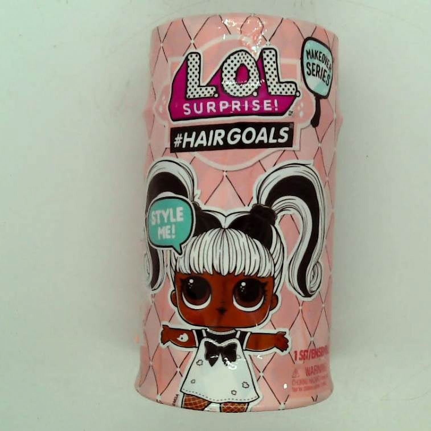 L.O.L. Surprise Hairgoals Series with REAL Hair, 15 Surprises, Salon ...