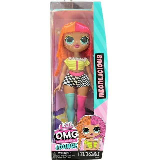 L.O.L. Surprise OMG Neonlicious Fashion Doll - Lounge Collection Style ...