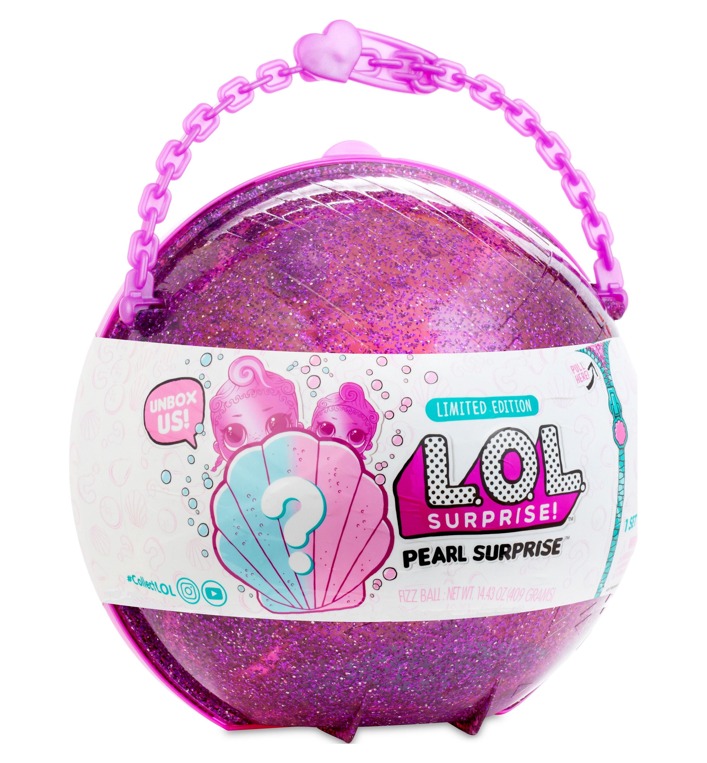 (4 pack) L.O.L. Surprise Pearl Surprise- Purple - Walmart.com