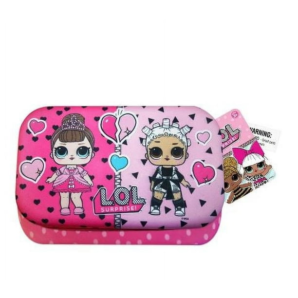 L.O.L Surprise Pink Hard Pencil Case - Walmart.com