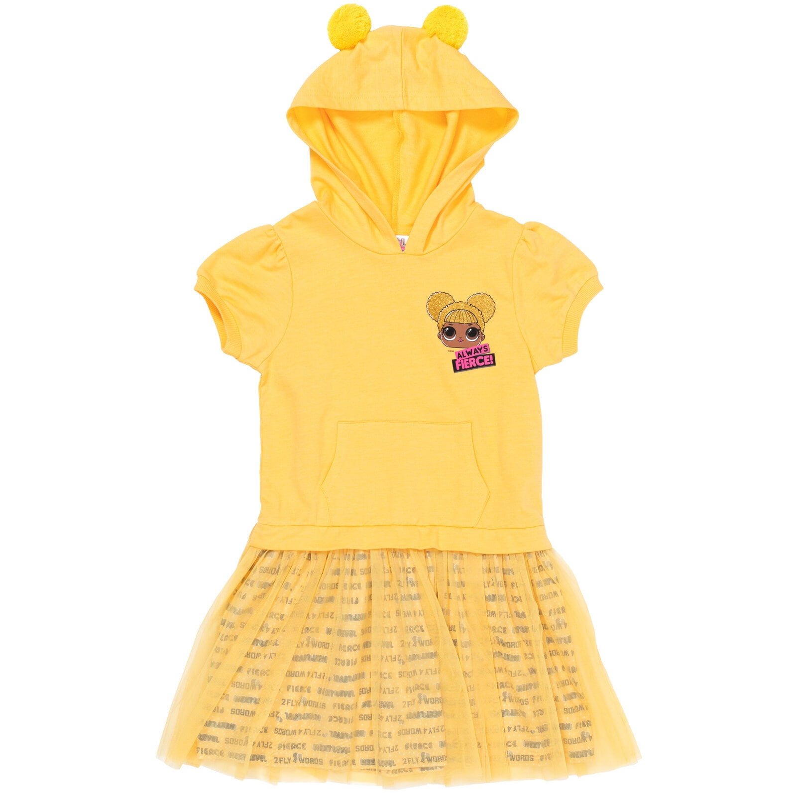 L.O.L. Surprise! Queen Bee French Terry Cosplay Dress Little Kid to Big ...