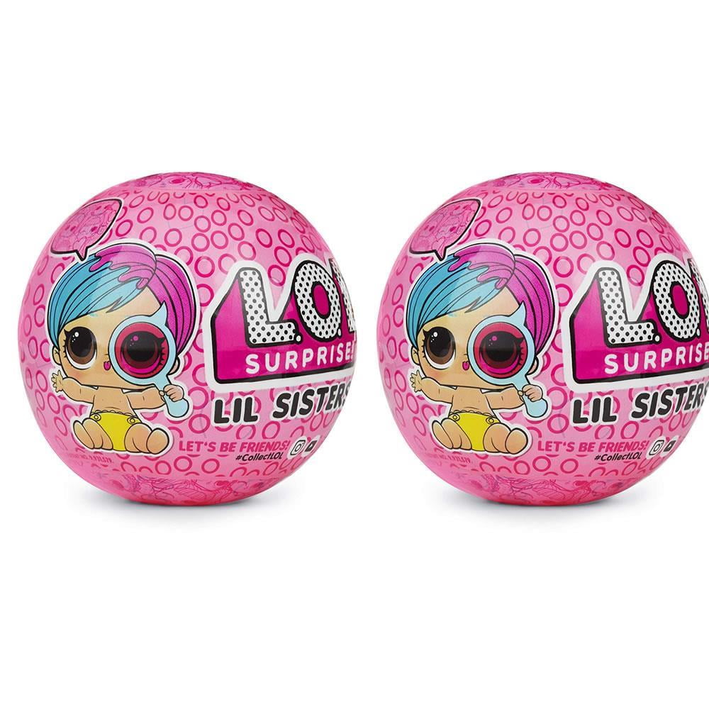 L.O.L. Surprise Series 4 Eye Spy Lil Sisters 2pk Wave 2 Yellow Diapers ...