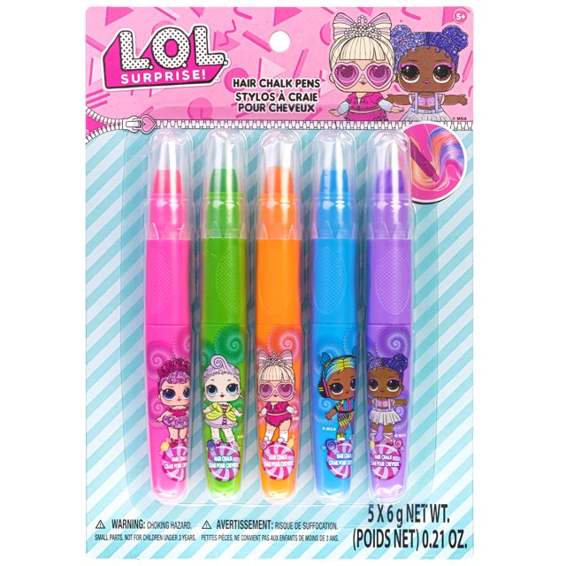 L.O.L Surprise! Temporary Hair Highlighters for Kids, Ages 3+ by ...