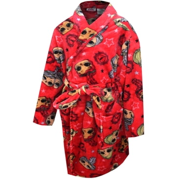 L.O.L. Surprise! Girls LOL Surprise Pink Plush Robe (4) - Walmart.com