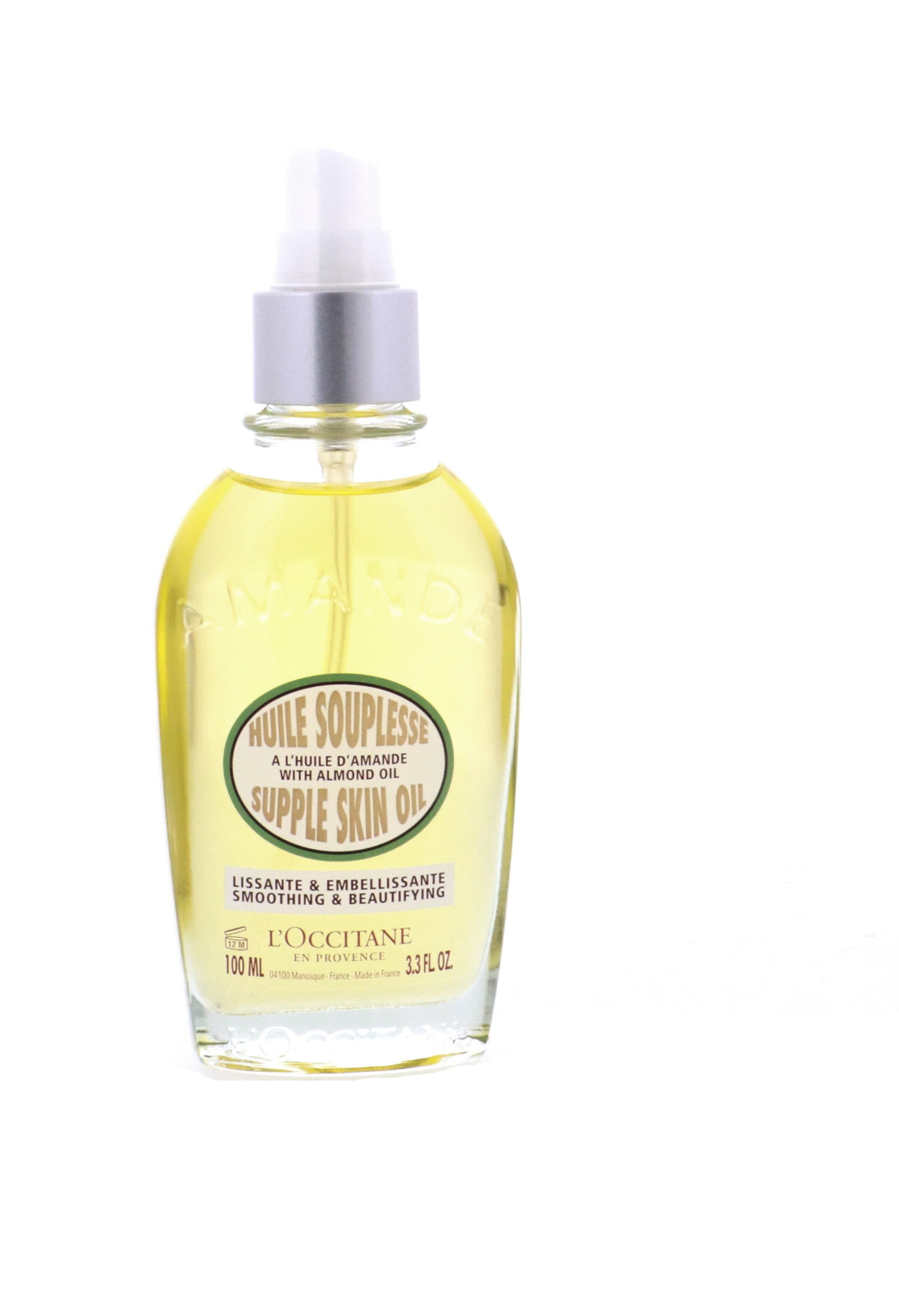 L'Occitane Almond Supple Skin Oil, 3.3 oz - Walmart.com