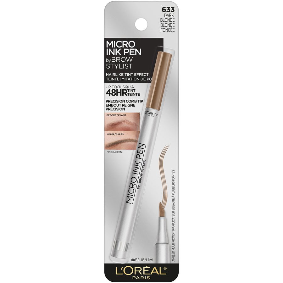L'Oréal Paris Brow Stylist Micro Ink Pen by Brow Stylist, Up to 48HR ...