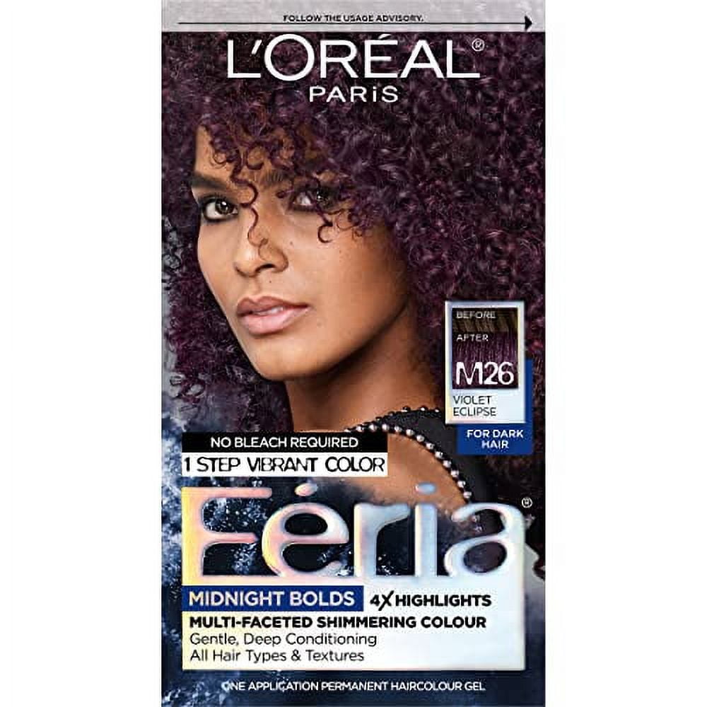 Lâ€™OrÃ©al Paris Feria Midnight Bold Multi-Faceted Permanent One-Step ...