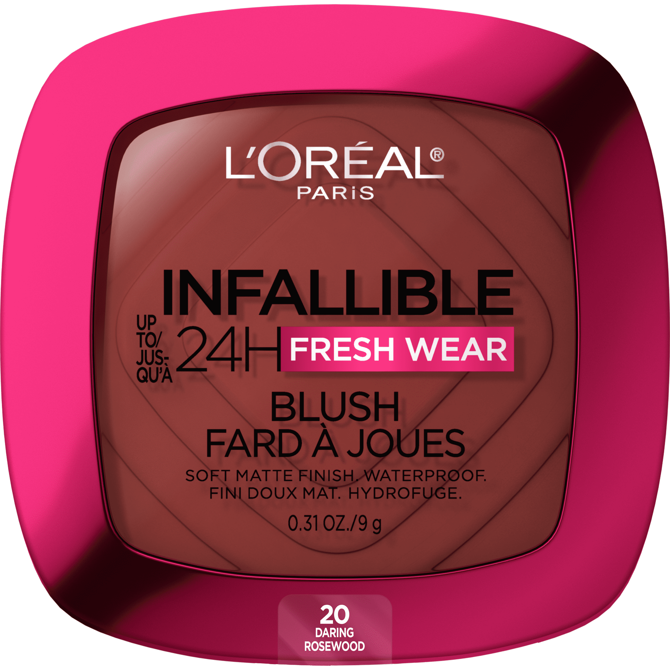 L'Oréal Paris Infallible Blush, Soft Matte Finish, Up to 24H, Daring Rosewood, 0.31 oz - Walmart.com