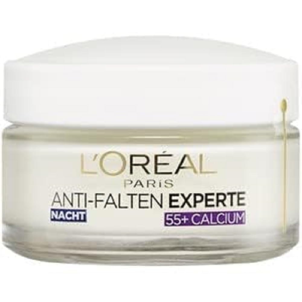 L'Oréal Paris Night Cream for the Face, Moisturising Anti-Ageing Night ...