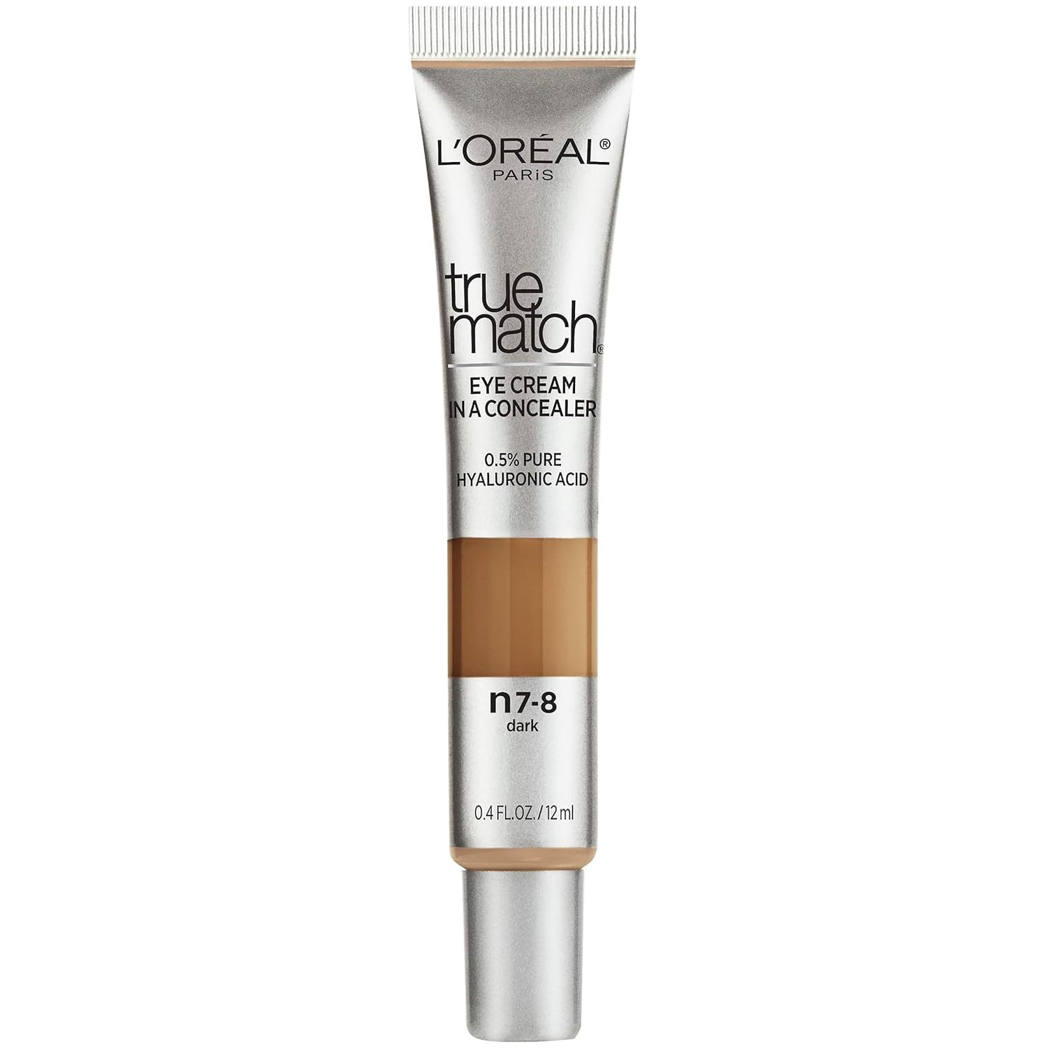 L’Oréal Paris True Match Eye Cream in a Concealer, 0.5% hyaluronic acid ...