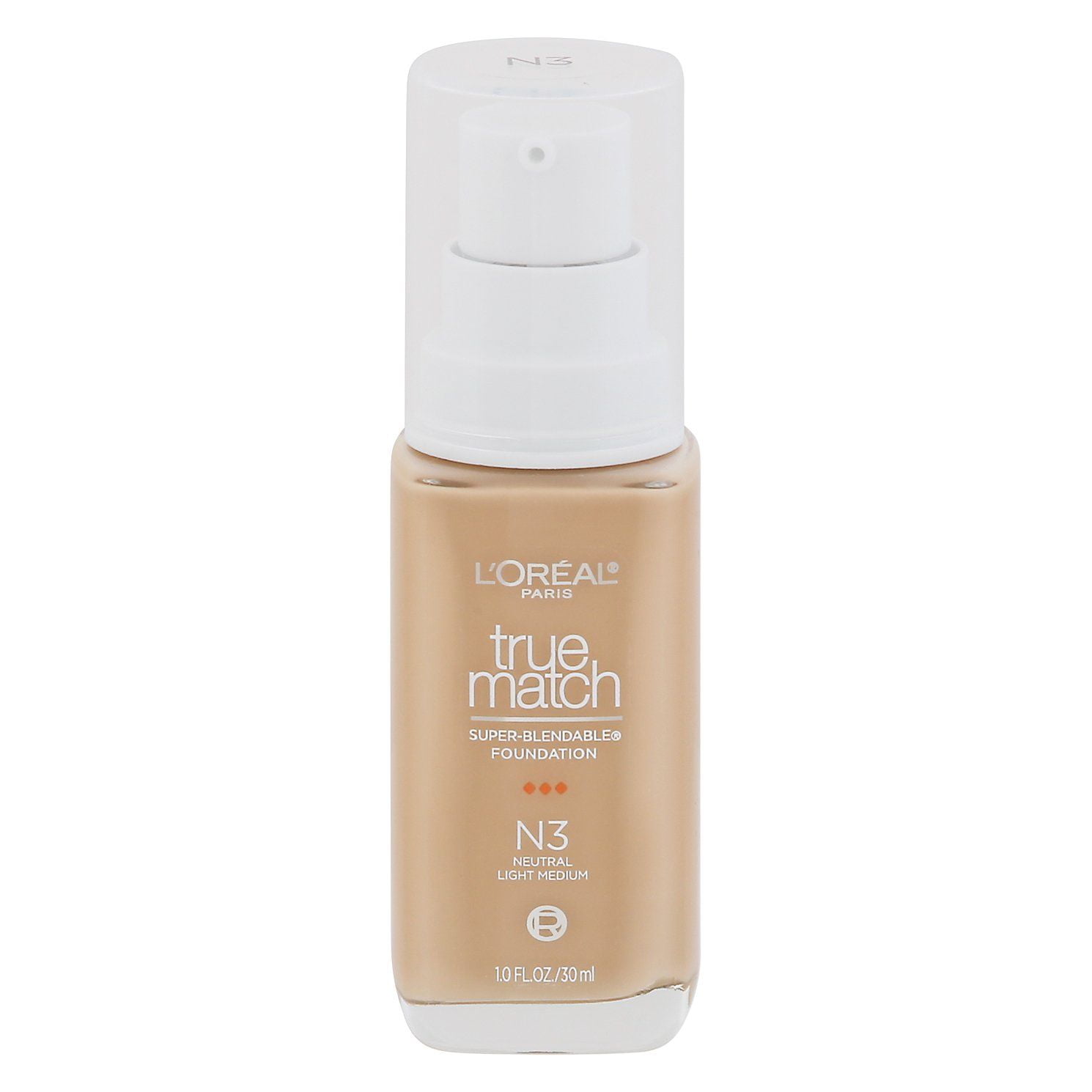 L'Oréal Paris True Match Super-Blendable Liquid Foundation - N3 Neutral ...