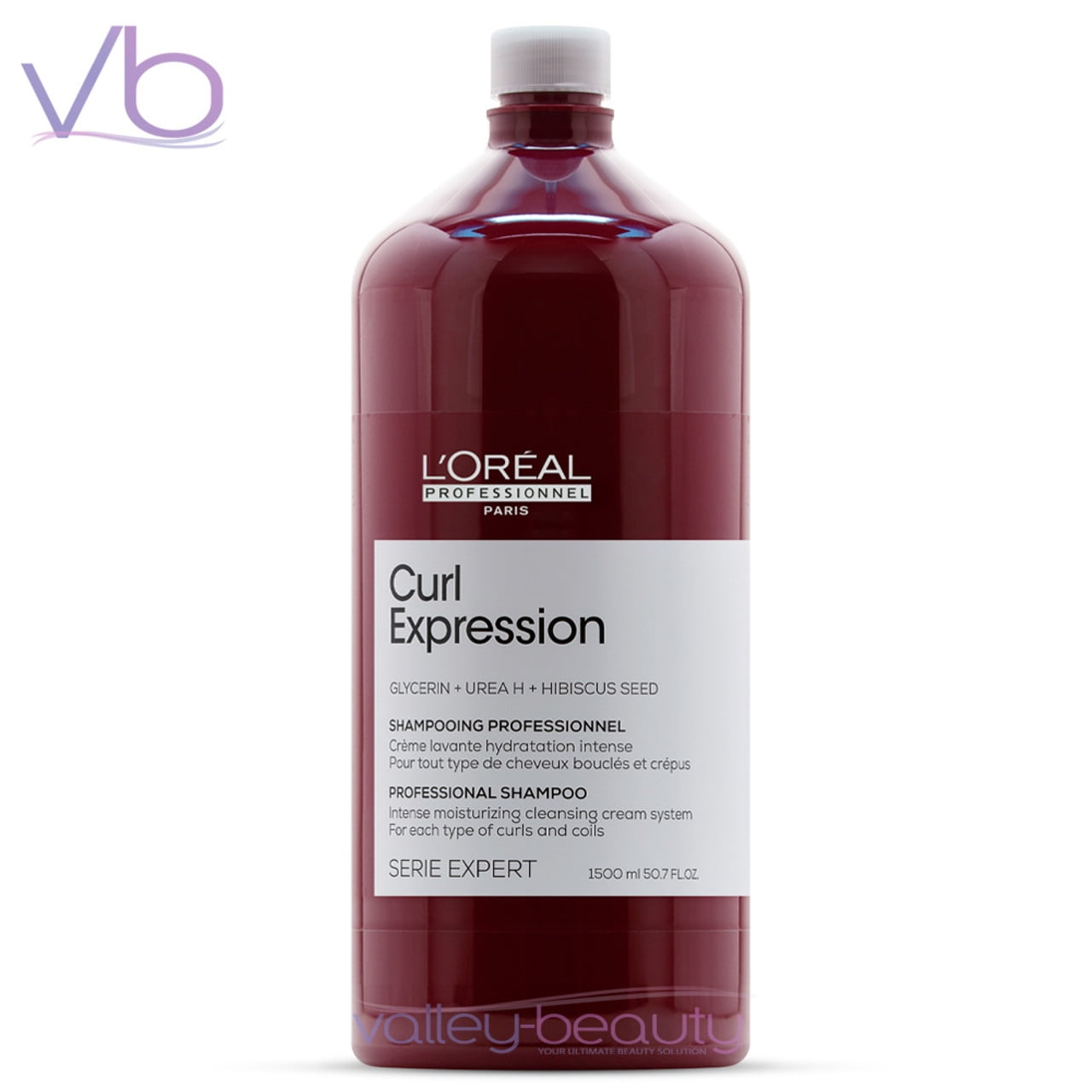 L’Oreal Curl Expression Moisturizing Shampoo with Pump | Gentle Cream ...
