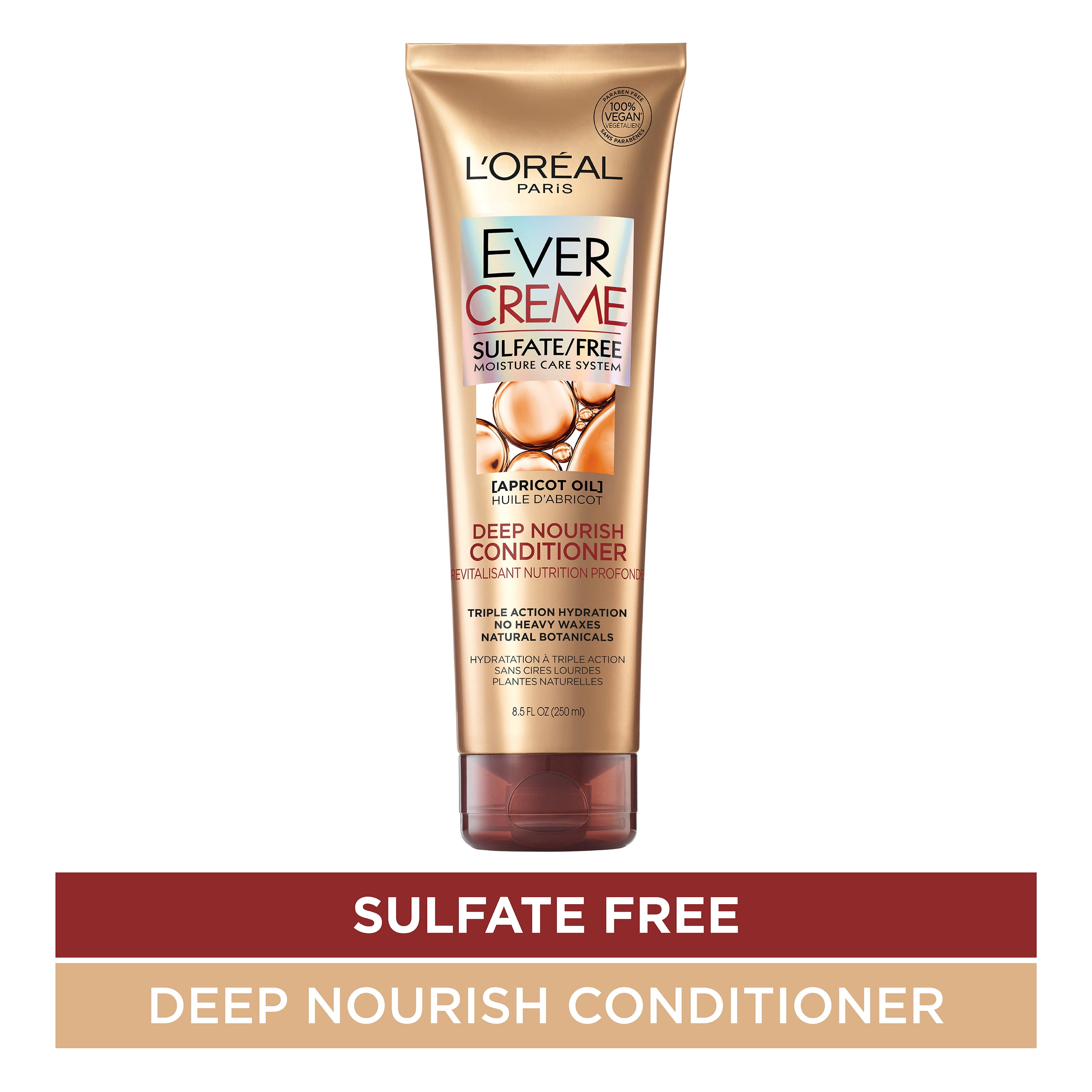 L'Oreal EverPure Deep Nourish, Sulfate-Free Moisturizing Shampoo ...