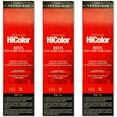 L'Oreal Excellence HiColor H9 Red Hot Hair Color, Permanent Tint, 3 ...