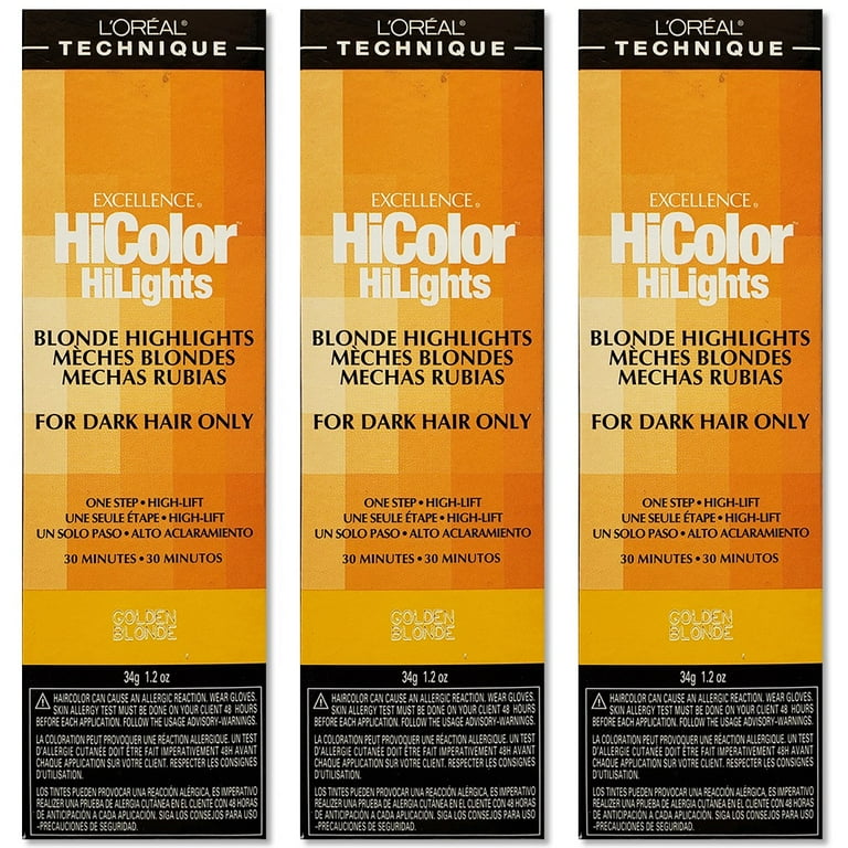 L Oreal Hicolor Hilights Color Chart