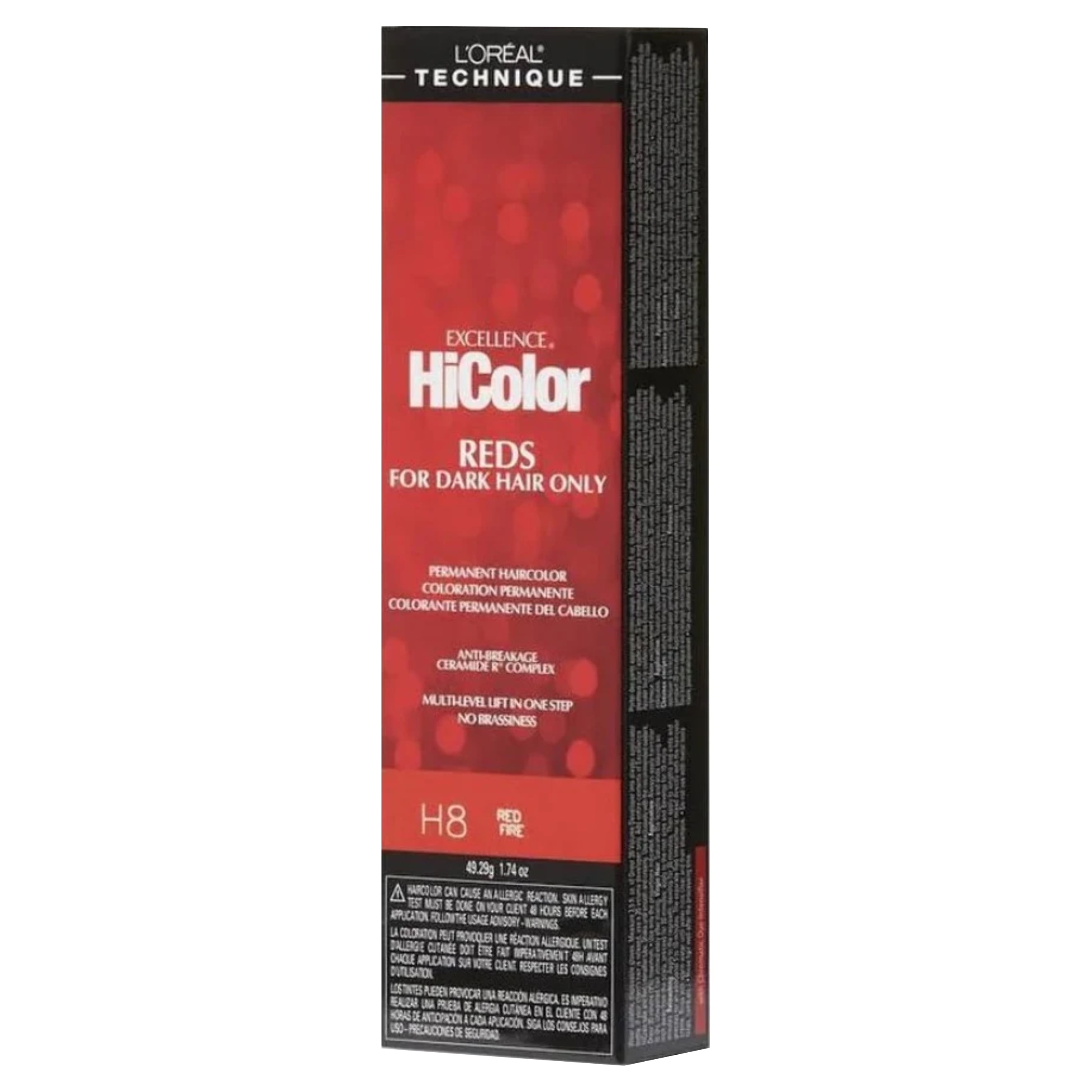 L'Oreal Excellence HiColor Red Fire H8, 1.74 oz - Walmart.com