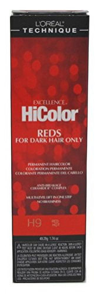 L'Oreal Excellence HiColor Red Hot, 1.74 oz (Pack of 2) - Walmart.com