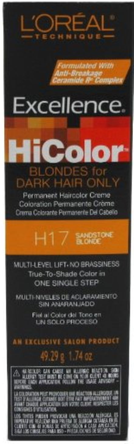 L'Oreal Excellence HiColor Sandstone Blonde, 1.74 oz (Pack of 3 ...