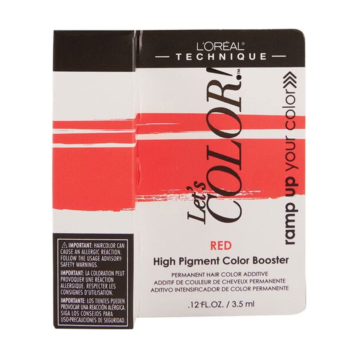 L'Oreal Lets Color Red Booster, 0.12 Oz.,Pack of 2 - Walmart.com