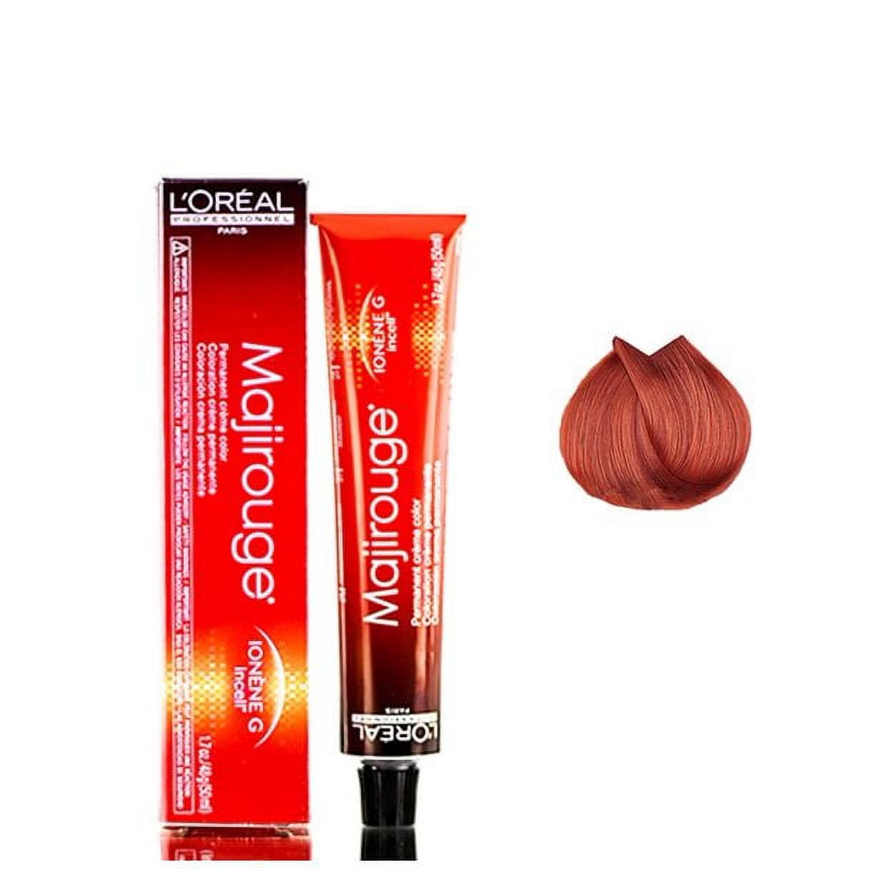 L'Oreal Majirouge Permanent Hair Dye - 6.64 - 6RC Rubilane - Walmart.com