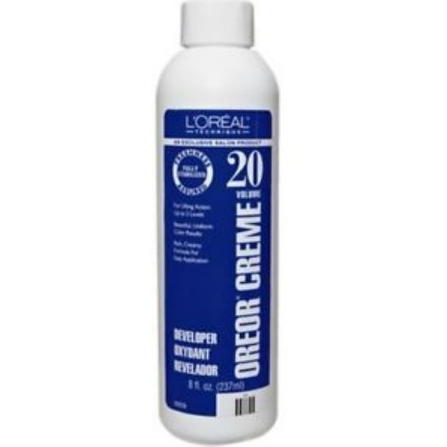 L'Oreal Oreor Creme 20 Volume Developer, 16 oz (Pack of 2) - Walmart.com