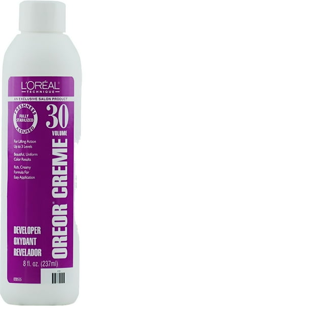 L'Oreal Oreor Creme 30 Volume Developer, 8 oz - Walmart Business Supplies