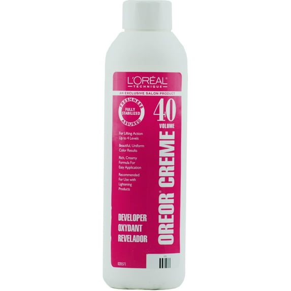 L'Oreal Oreor Creme 40 Volume Developer, 16 oz (Pack of 3) - Walmart.com