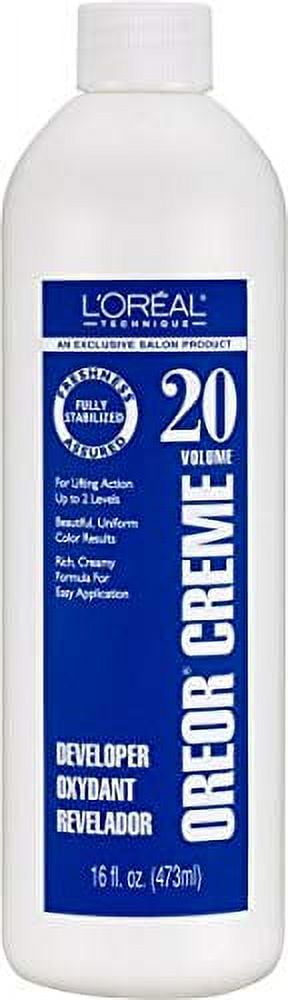 L,Oreal Oreor Creme Developer 20 Volume 16 Oz (Pack Of 4) - Walmart.com