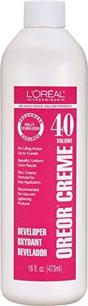 L,Oreal Oreor Creme Developer 40 Volume 16 Oz (Pack Of 4) - Walmart.com
