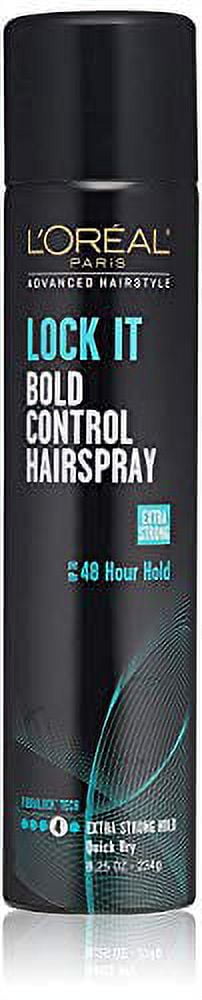 L'Oreal Paris Advanced Hairstyle Lock It Bold Control Hairspray 8.25 ...
