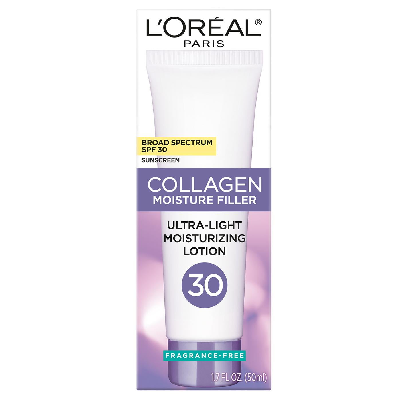 L'Oreal Paris Collagen Moisture Filler Ultra-Light Moisturizing Lotion ...